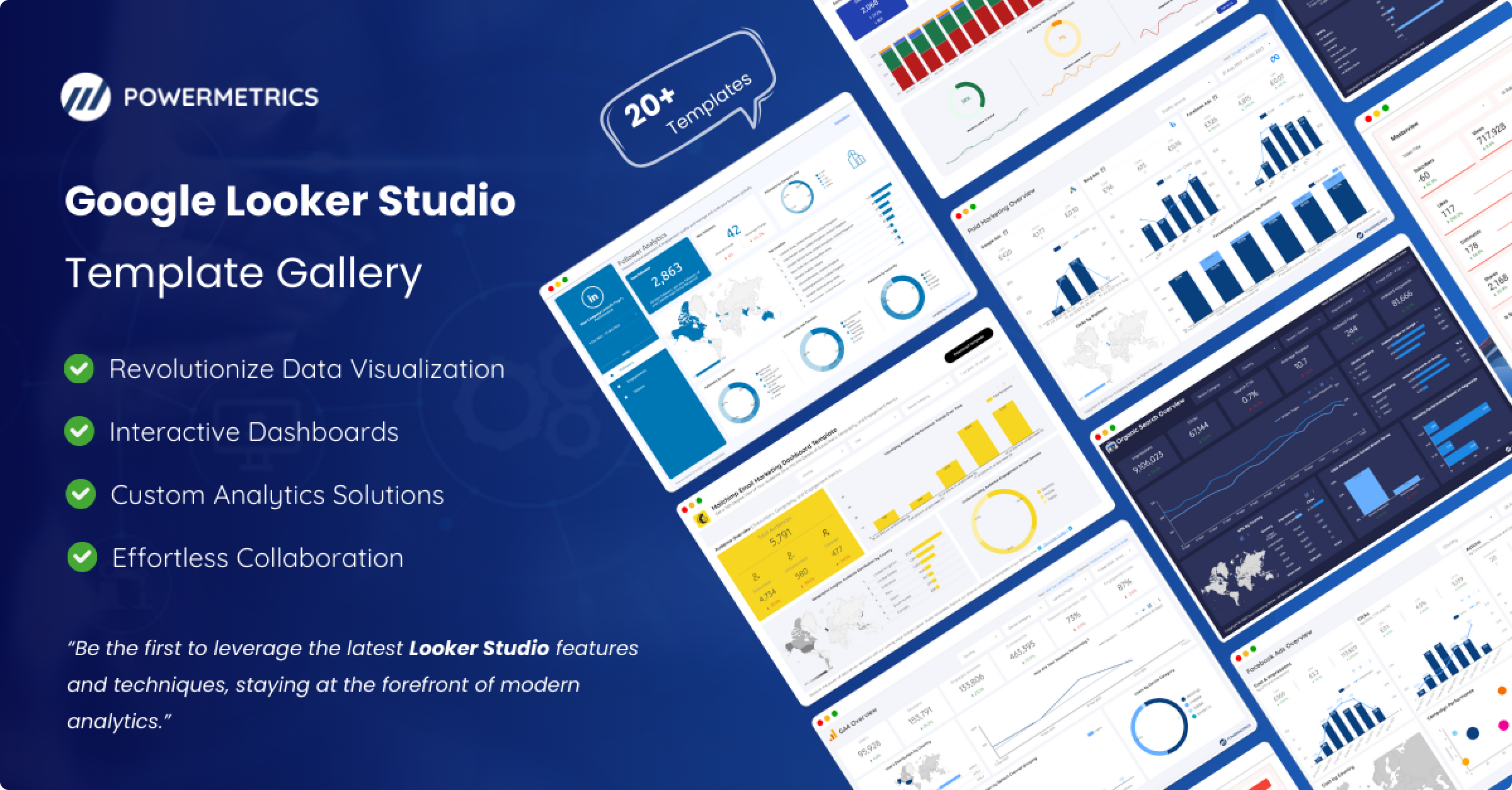 Integrated Digital Marketing Report Templates - Powermetrics